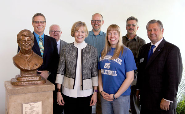 Bust of generous benefactor now on display - News - Missouri State ...